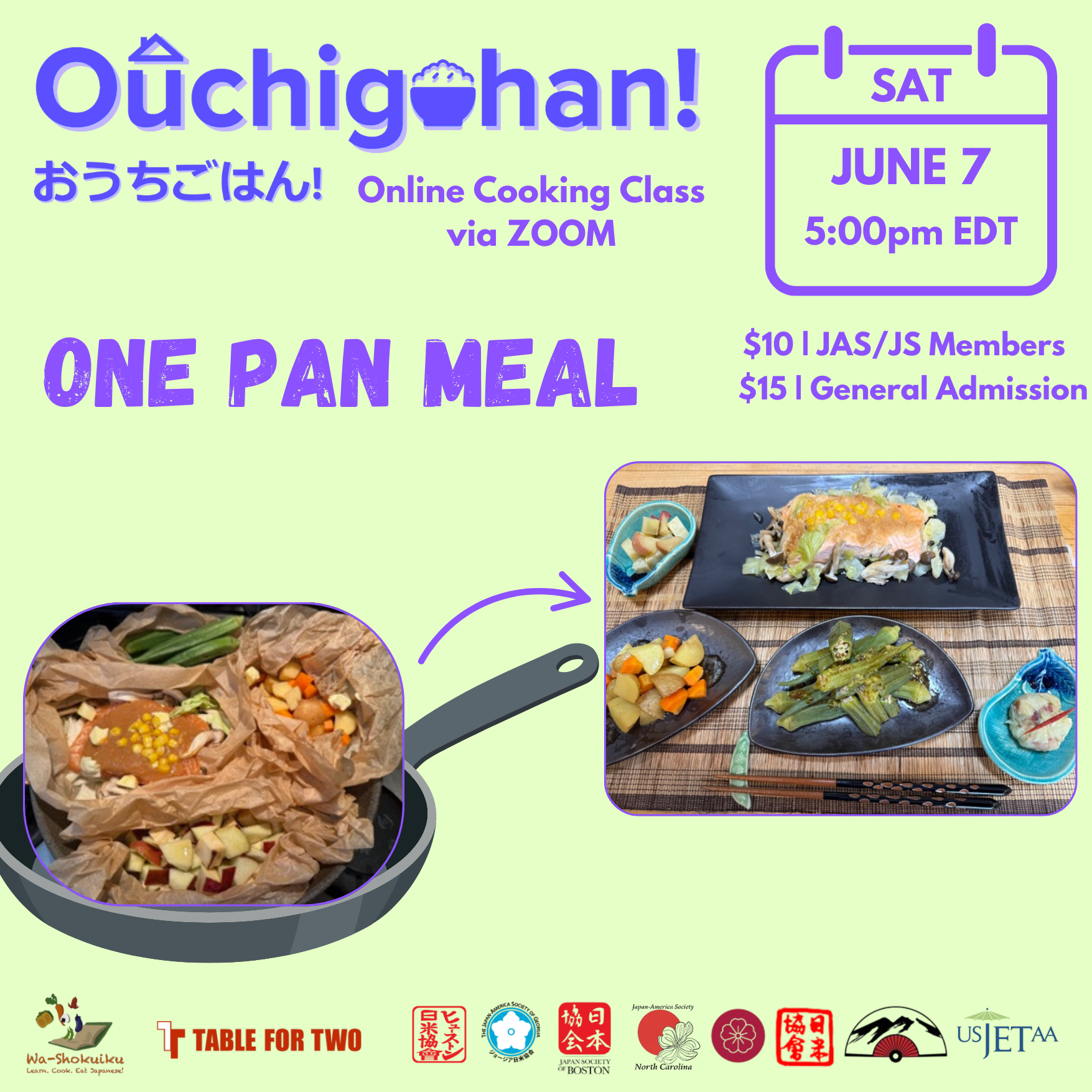 Ouchigohan – One Pan Meal – Japan America Society of Greater Philadelphia